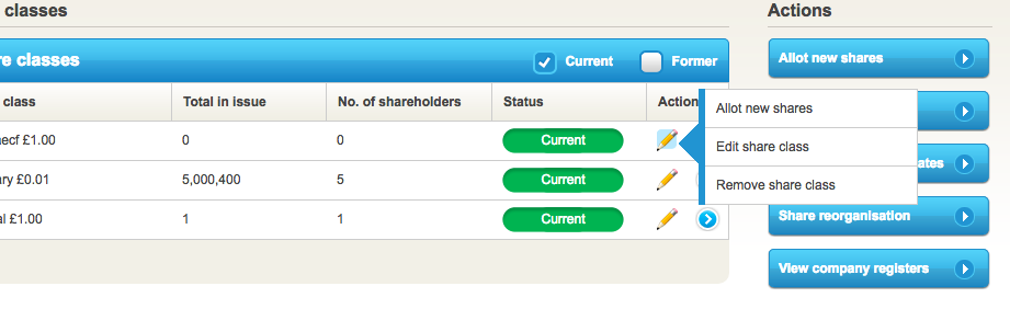 How do I create a new share class? – Inform Direct