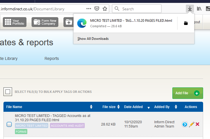 How do I download .html files in Firefox? – Inform Direct